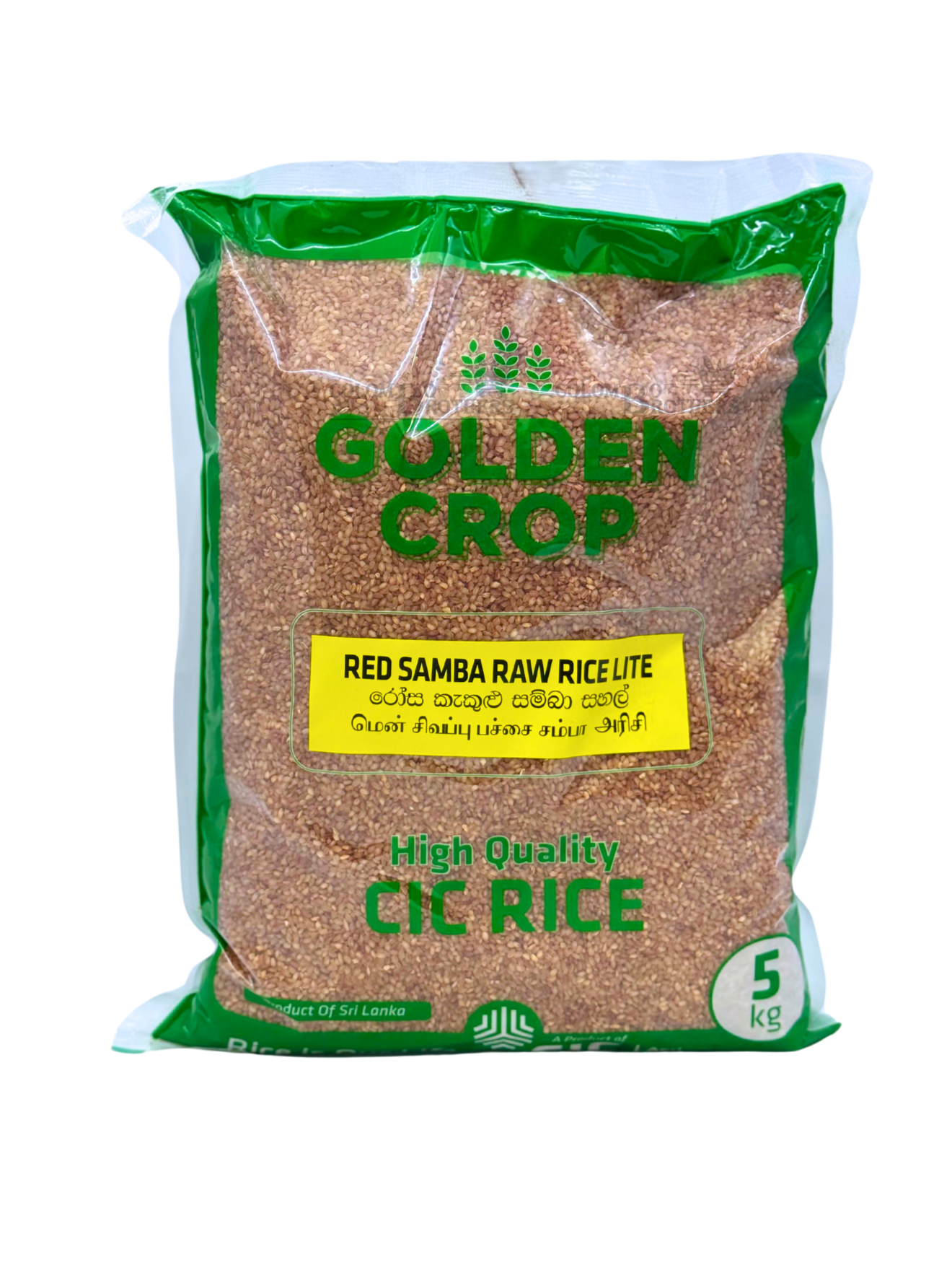 CIC RED SAMBA RAW RICE LITE 5KG (Rosa Kekulu) - colombobrothers.com.au